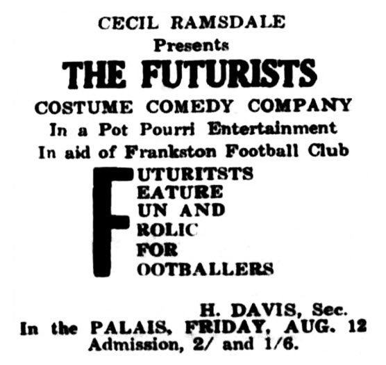 Troupes [A-F] | Australian Variety Theatre Archive